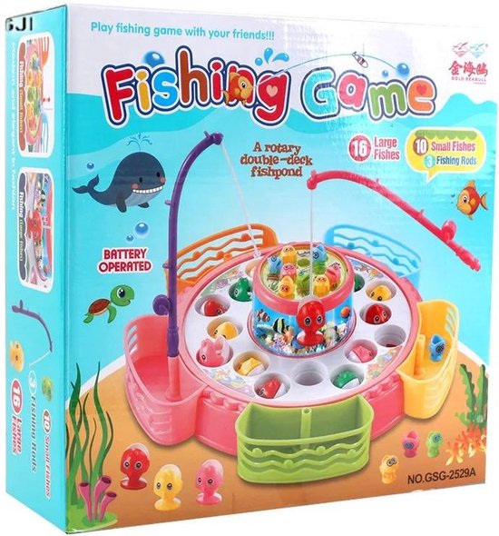 Nieuw Vis Vangen Speelgoed - Magnetisch Visspel - Vissen Spel met ...