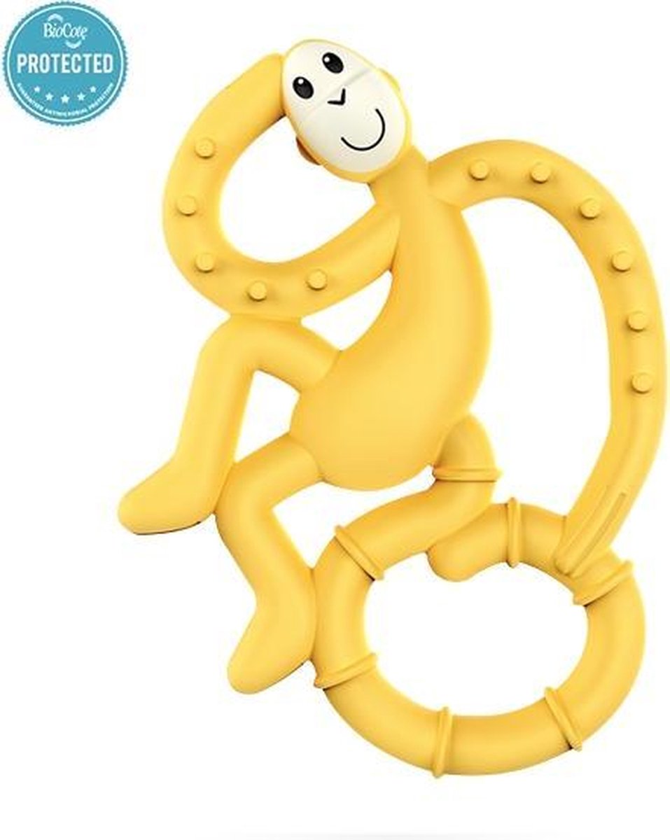MatchStick Monkey Mini Monkey Biocote® – geel | bol.com