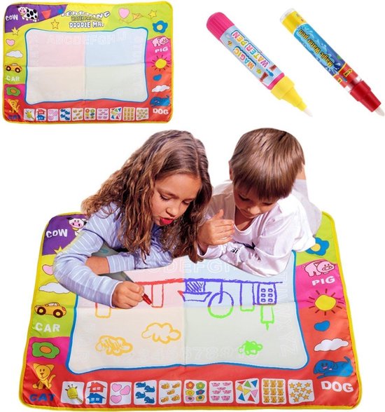 Magische Tekenmat - Aqua Magic Watermat - Tekenbord Mat - Aqua Magic ...