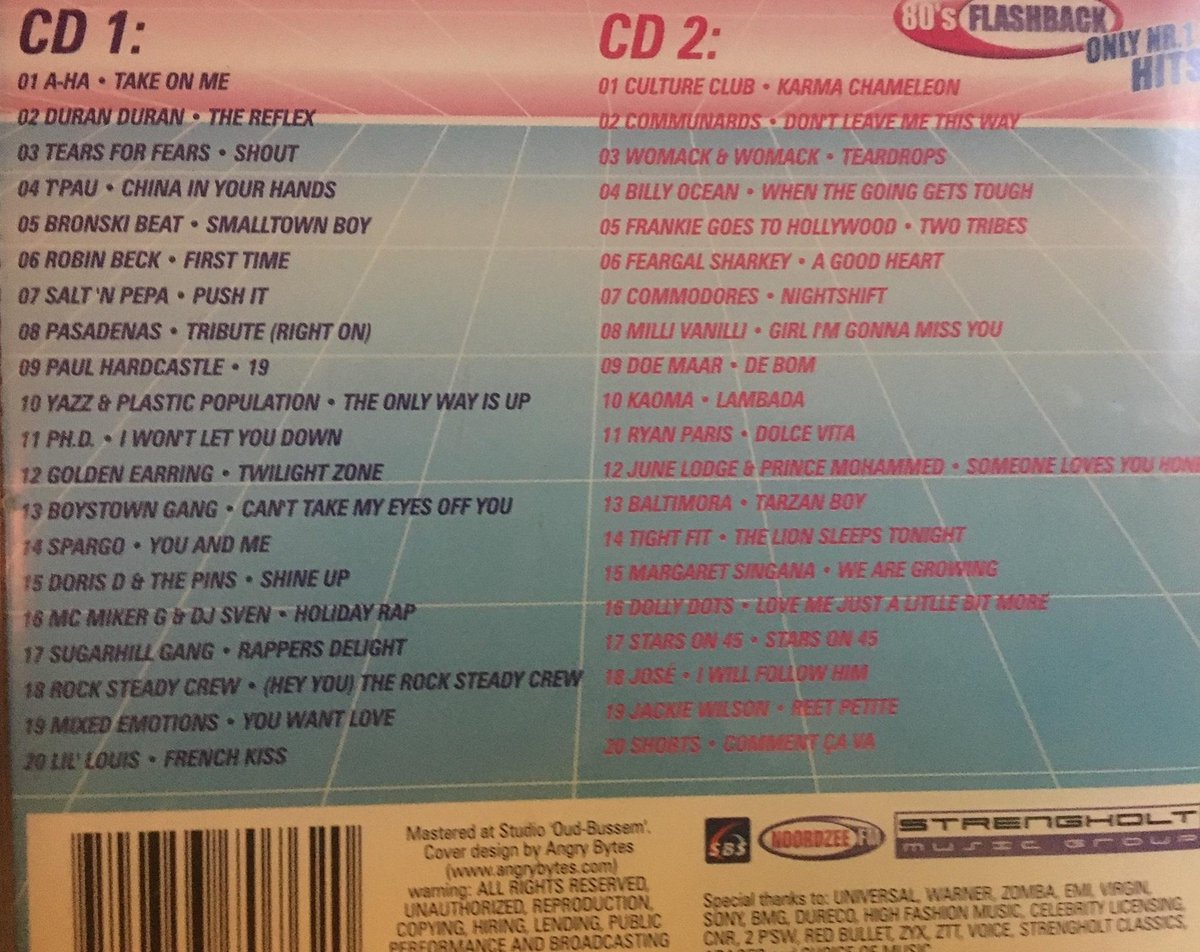 80's Flashback, Various | CD (album) | Muziek | bol.com