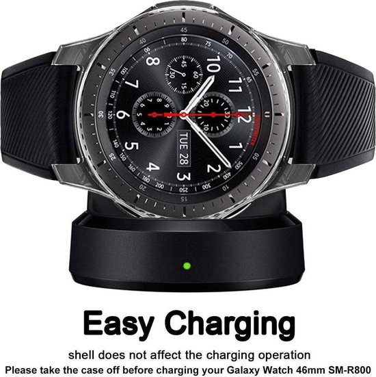 DrPhone Plating TPU Case - Geschikt voor Galaxy Watch 42mm 2018 (for SM ...
