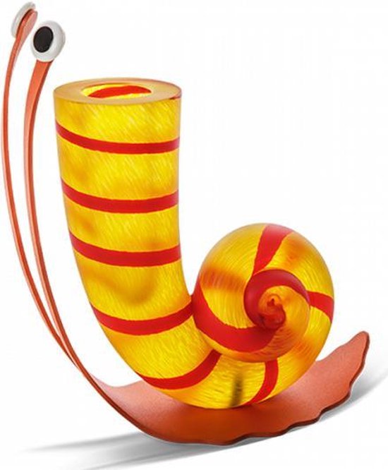 Borowski - mondgeblazen vaas SLOW JACK de Slak | Geel | bol.com