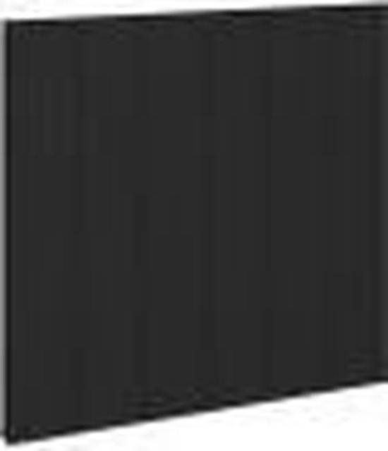 Design Radiator Vesima horizontaal 600x803 Aluminium Mat Zwart ...