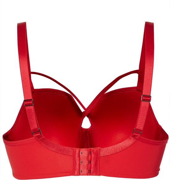 Sapph Fabulous Voorgevormde Beha Dames Beha - Rood - Maat 90E | bol