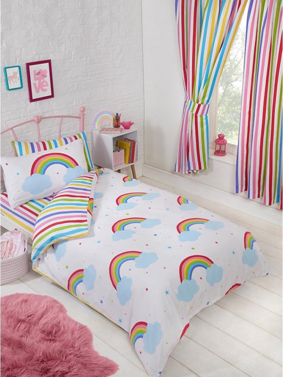 Dekbedovertrek Regenboog - 150 x 120 cm. - Rainbow dekbed | bol.com