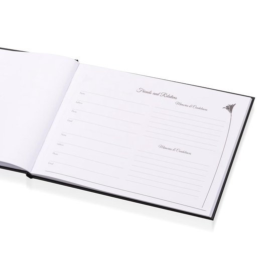 Condolence Book, Condoleanceregister, Condoleance Register, Condoleance ...