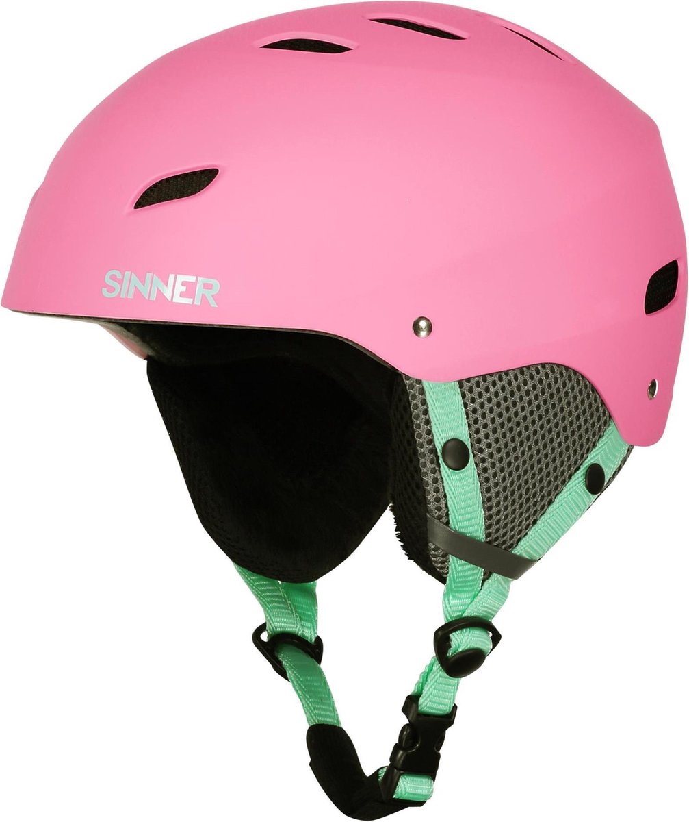 Sinner Bingham Junior Skihelm - Roze - Maat S/56 cm | bol.com