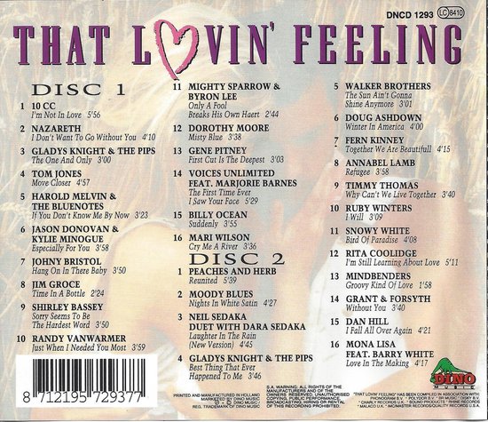 That Lovin' Feeling (2-CD), various artists | CD (album) | Muziek | bol
