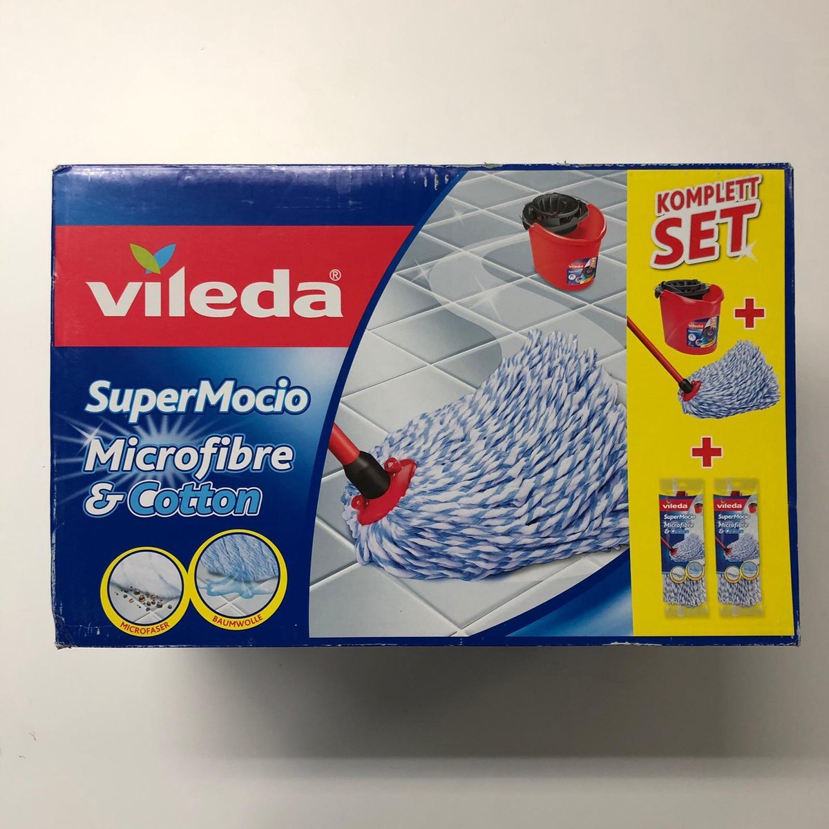 vileda kompleet set dweil | bol.com