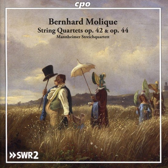 Bernhard Molique: String Quartets Op. 42 & Op. 44 | 0761203763221 ...