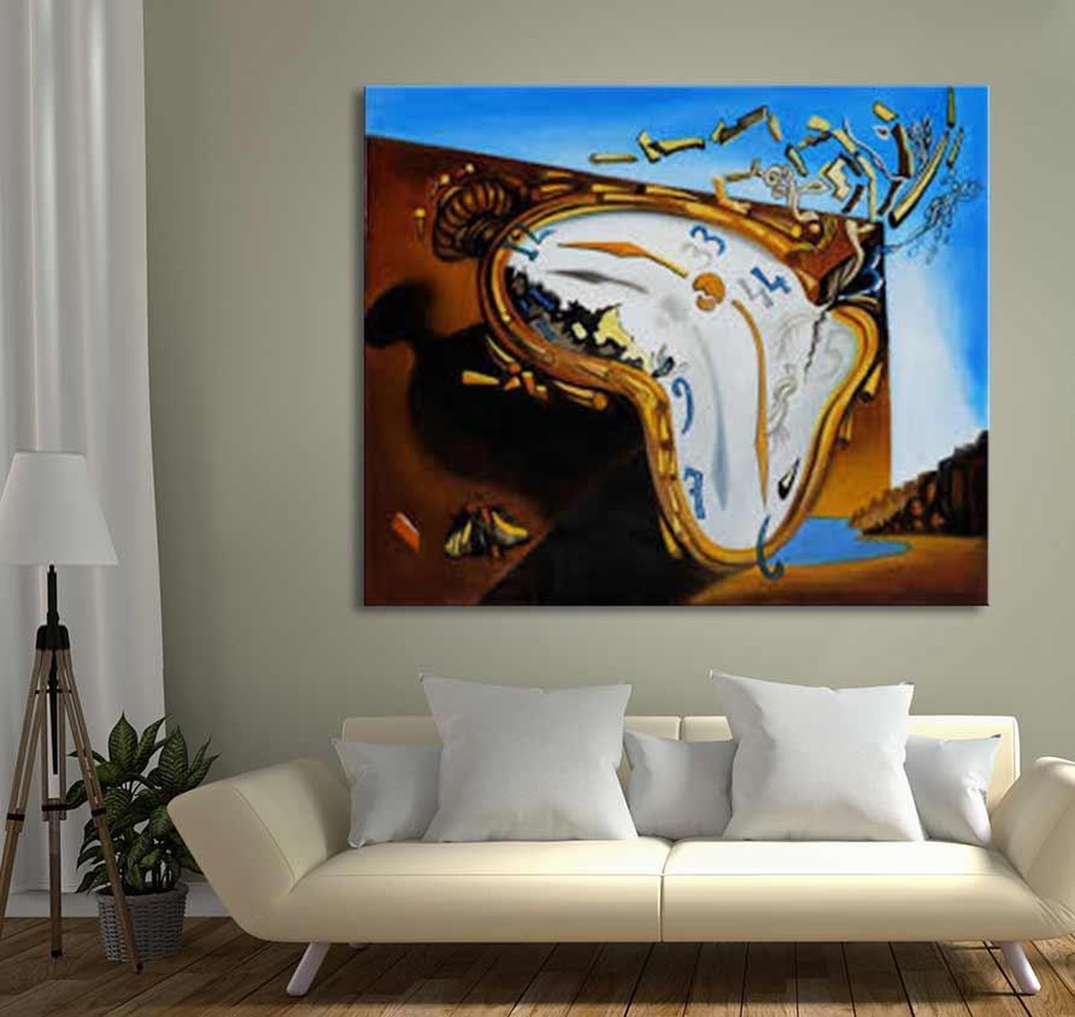 Peinture à l'huile sur toile peinte à la main - Salvador Dali | bol.com