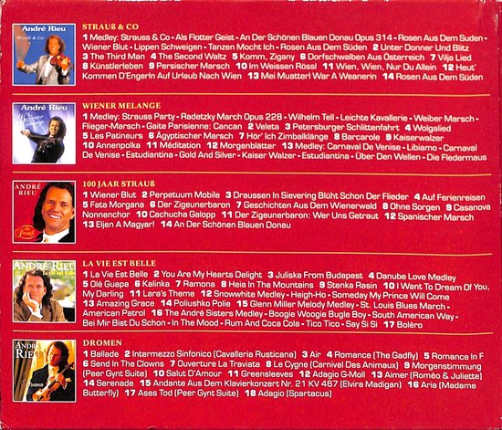 André Rieu - The album collection, André Rieu | CD (album) | Muziek ...