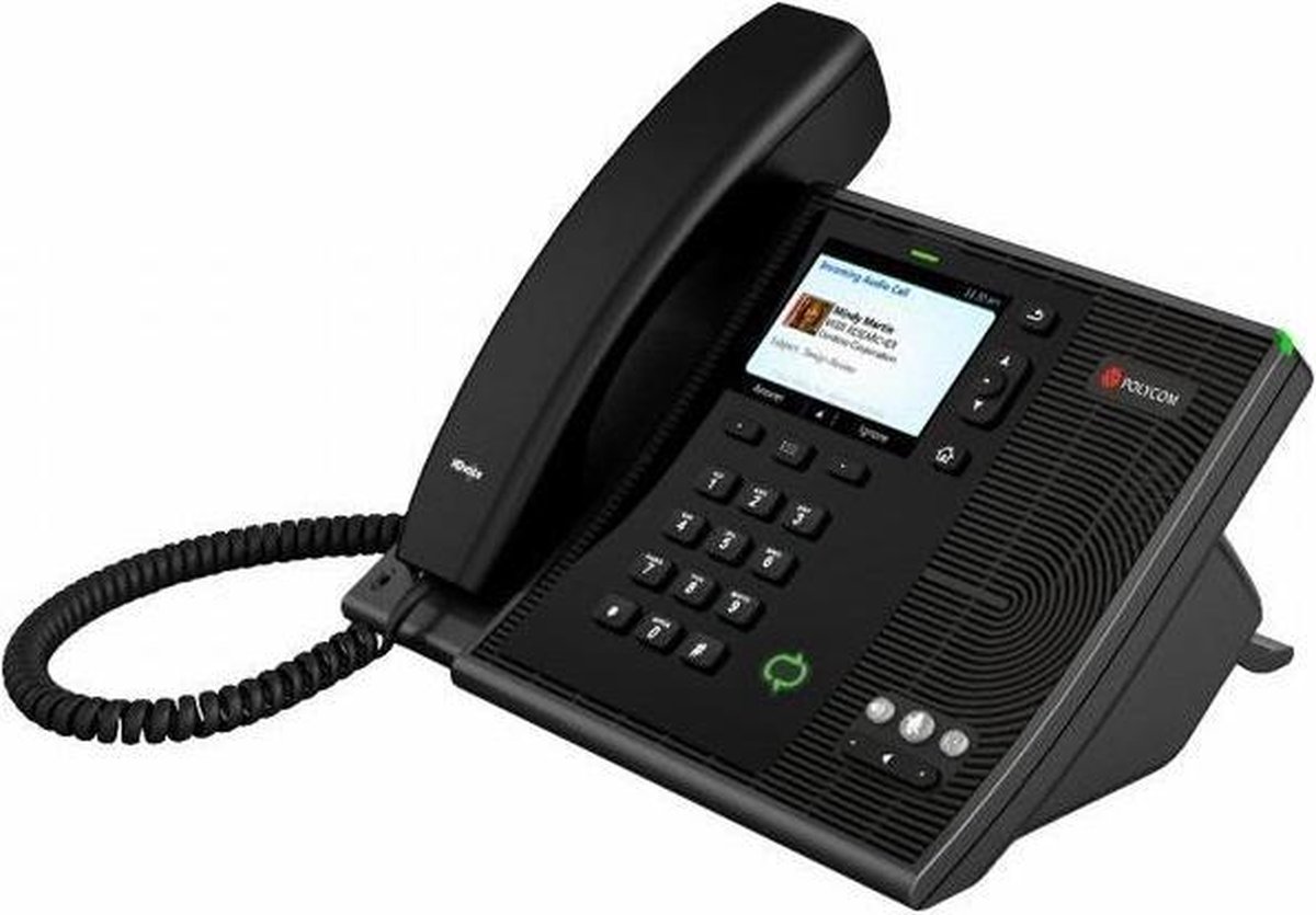 Polycom CX600 - VoIP telefoon - Zwart | bol.com