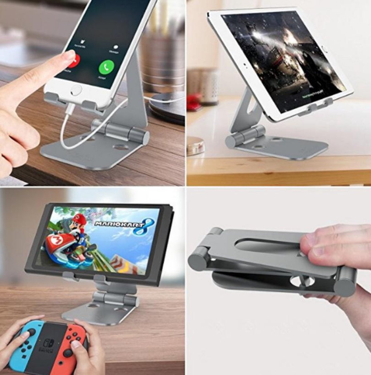 Opvouwbare Universele Telefoonhouder - Smartphone standaard - Tablet ...