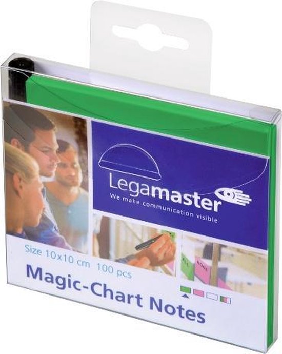 Magic-Chart Notes groen/100 10x10 | bol