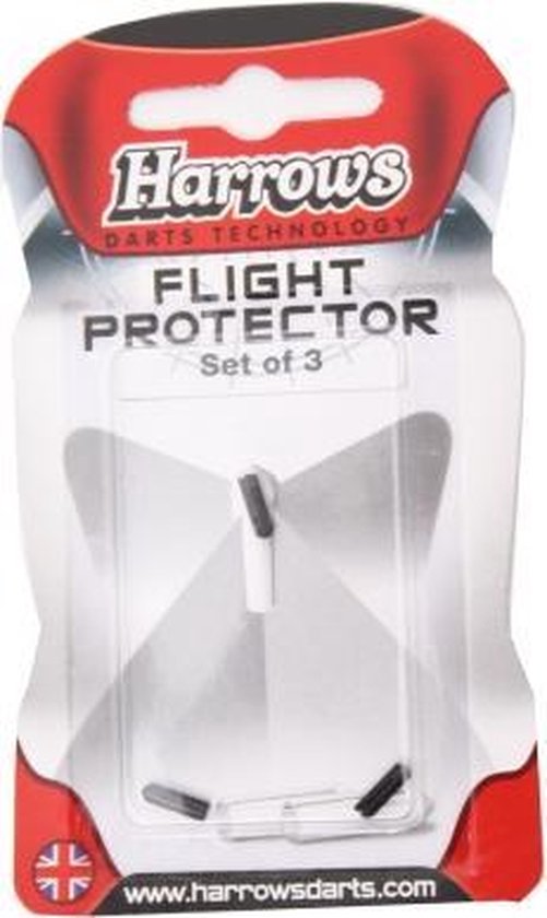 Harrows Darts Flight Protector Aluminium Per 3 Stuks Zwart | bol.com
