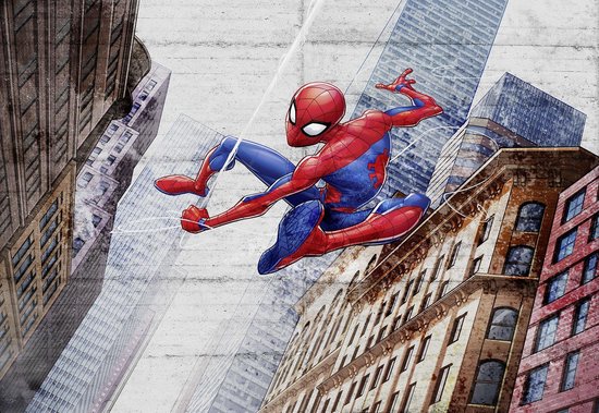 Spider-Man New Concrete Fotobehang 368x254cm 8-delig | bol.com