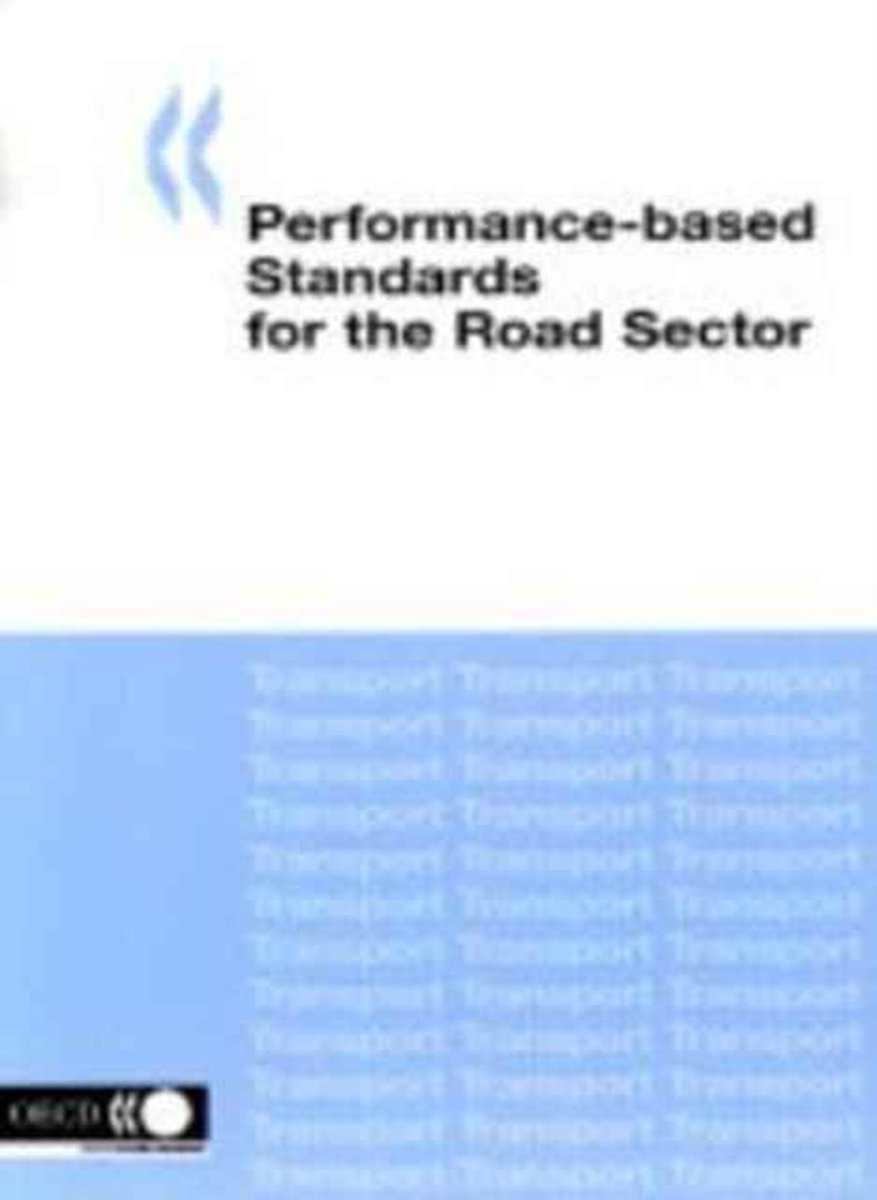 Performance-based Standards for the Road Sector | 9789282123379 ...