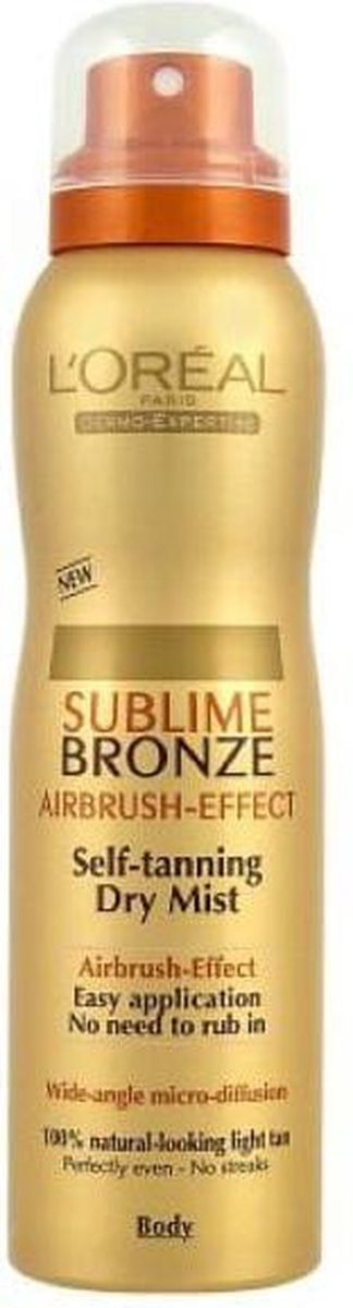 L'Oréal Sublime Bronze Self-Tanning Dry Mist - Fair Skin | bol.com