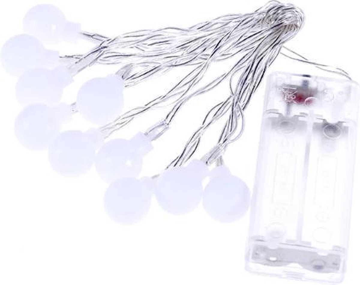 LED Slinger Lichtjes - 3 Meter - 20 Kleine Lampjes - Warm wit - Incl ...