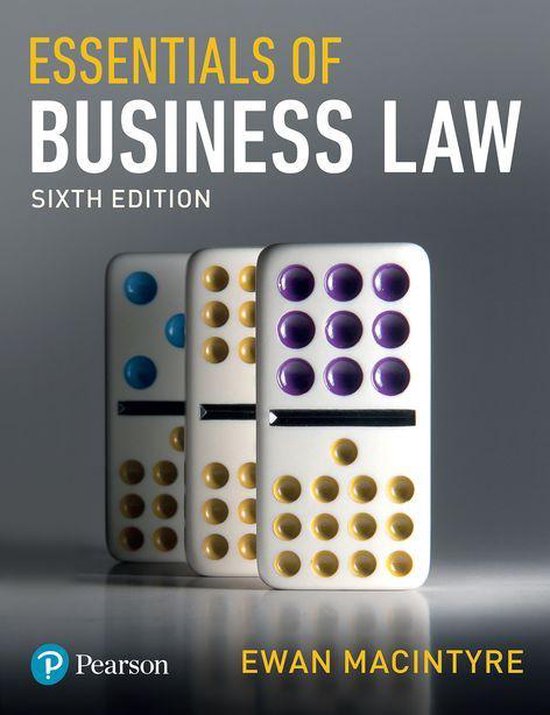 Essentials of Business Law (ebook), Ewan Macintyre | 9781292165370 ...
