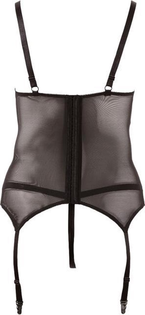 Cottelli Plus Size – Sexy Jarretel Set met Licht Transparante Motieven ...