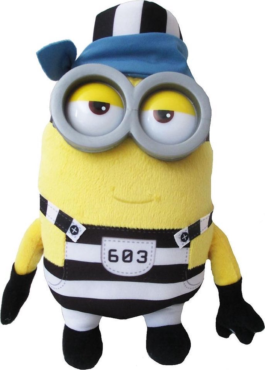 Pluche Minion knuffel Jailbreak Dave nr.603 | bol.com
