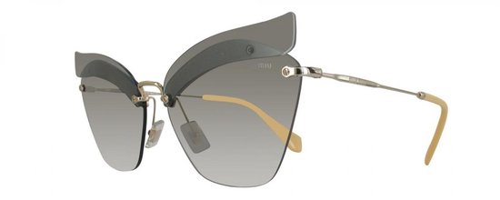 Miu Miu MU56TS BY6-1C0 Zonnebril - Dames - Goudkleurig | bol