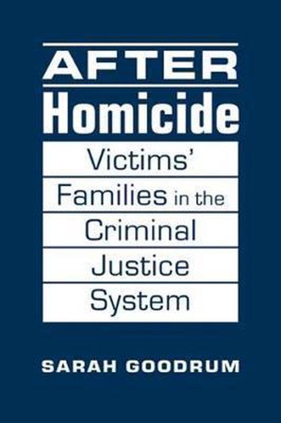 After Homicide | 9781626378322 | Sarah Goodrum | Boeken | bol