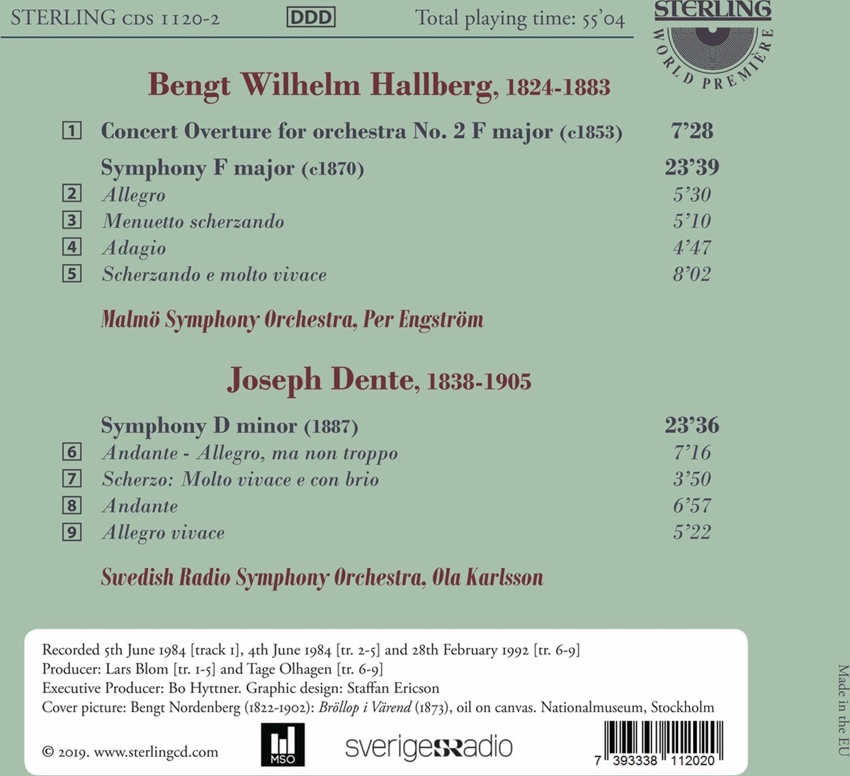Swedish Radio Symphony Orchestra, Ola Karlsson - Orchestral Works (CD ...