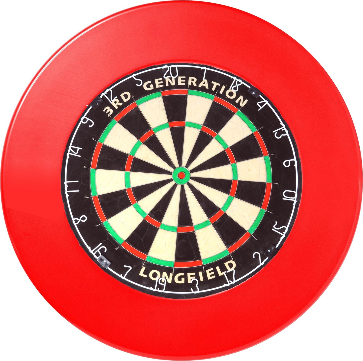 Longfield Dartbord Surround PU Rood | bol.com