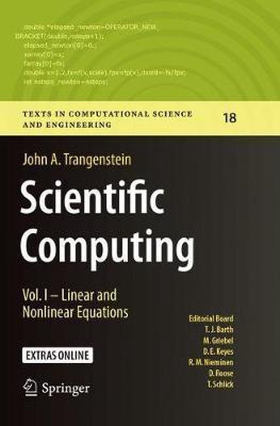 Scientific Computing | 9783030098704 | John A. Trangenstein | Boeken | bol.com