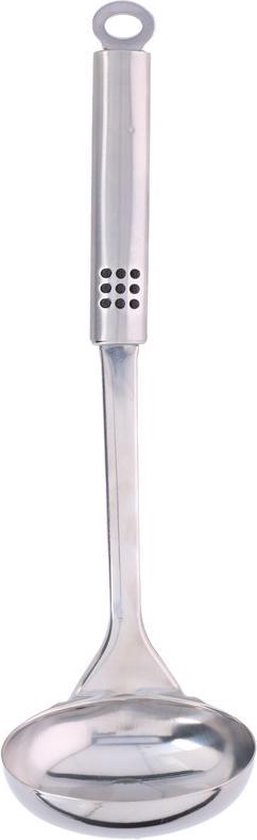 Soeplepel RVS 31 cm - Soeplepels - Soep serveren - Keukengerei | bol.com