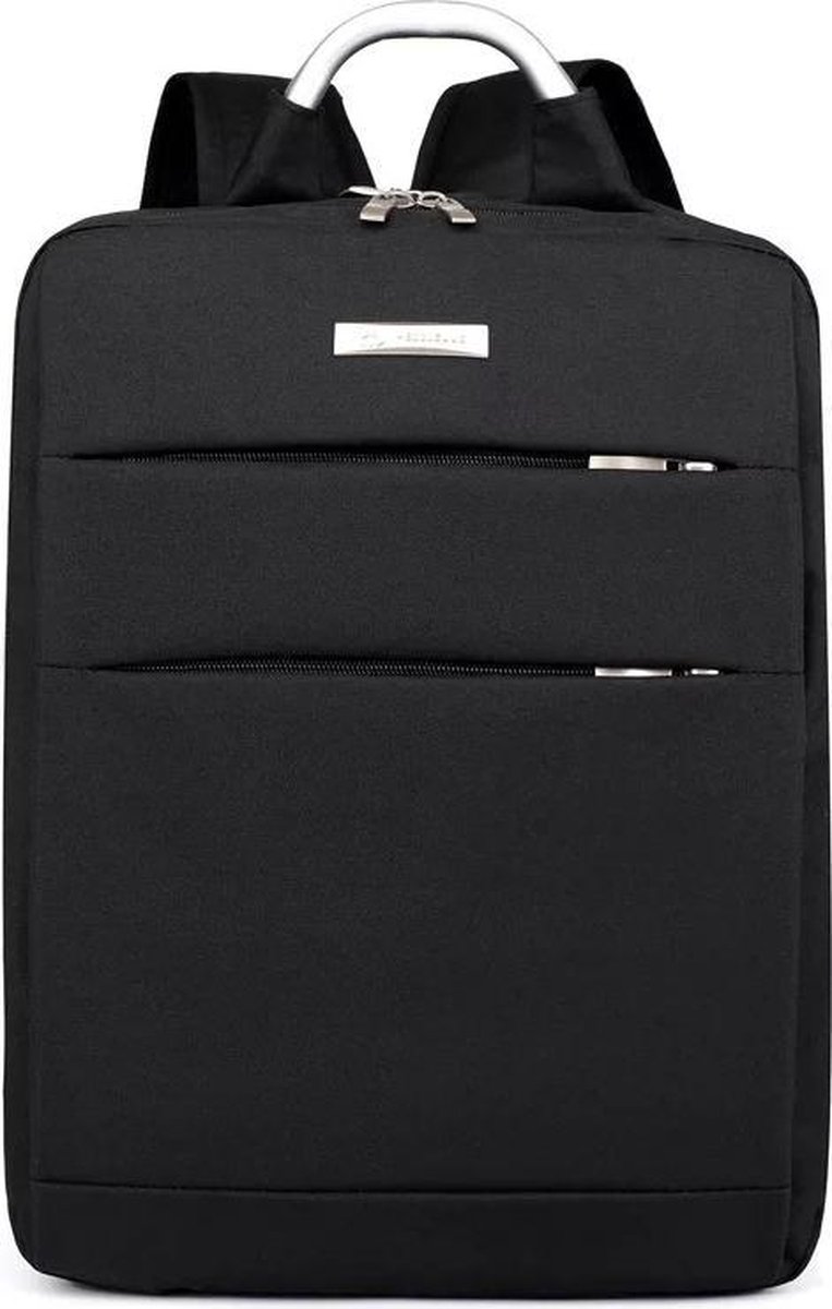 Laptoptas 15 Inch met USB Aansluiting - Rugtas met Veel Handige Vakjes ...