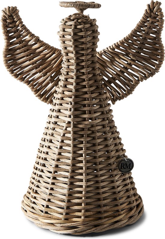 Rivièra Maison Rustic Rattan Christmas Angel - S - Decoratief Beeld ...