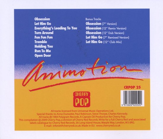 Animotion, Animotion | Muziek | bol