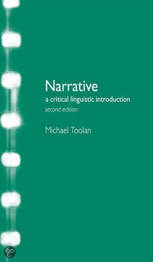 Narrative: A Critical Linguistic Introduction (ebook), Michael J Toolan ...