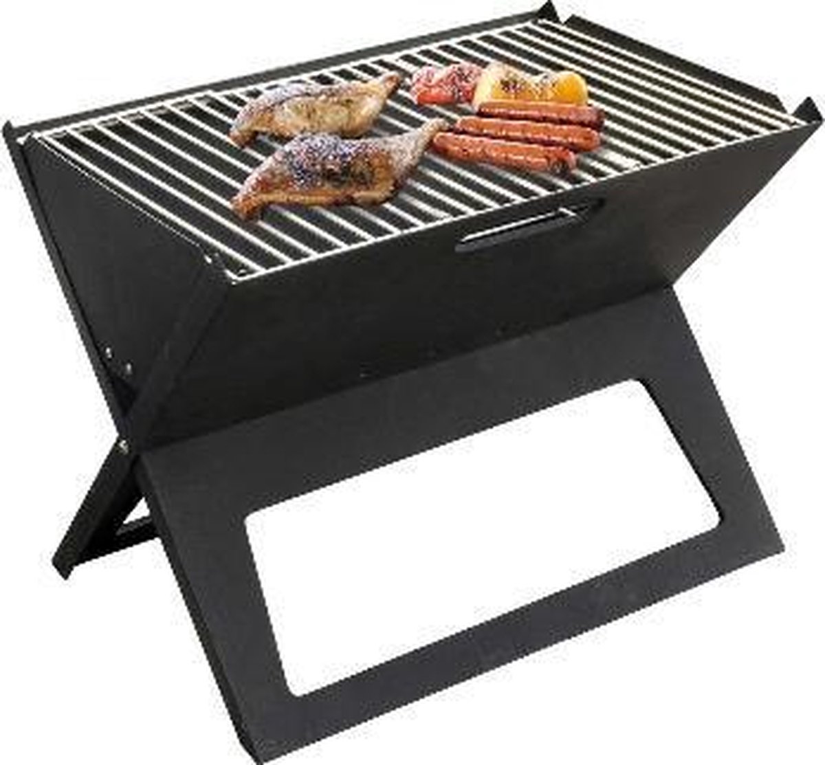 BBQ HotSpot Folding Notebook Grill Tafelblad Kolen Zwart | bol.