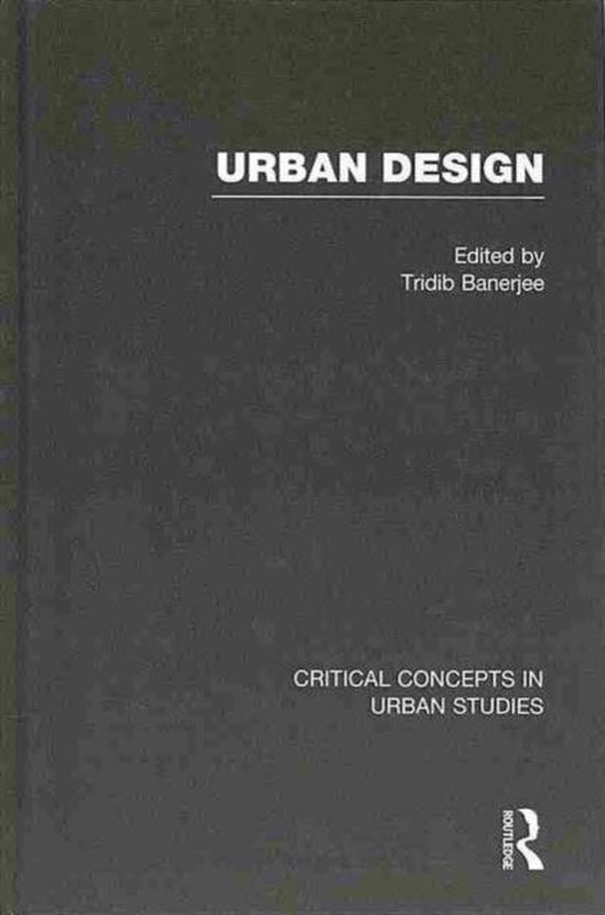 Urban Design, Banerjee, Tridib | 9780415520201 | Boeken | bol.com