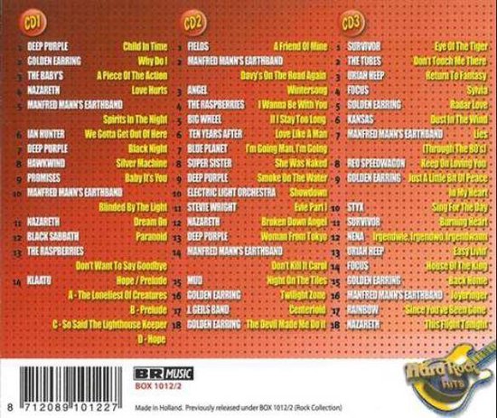 Hard Rock Hits -51Tr.-, Various | Muziek | bol