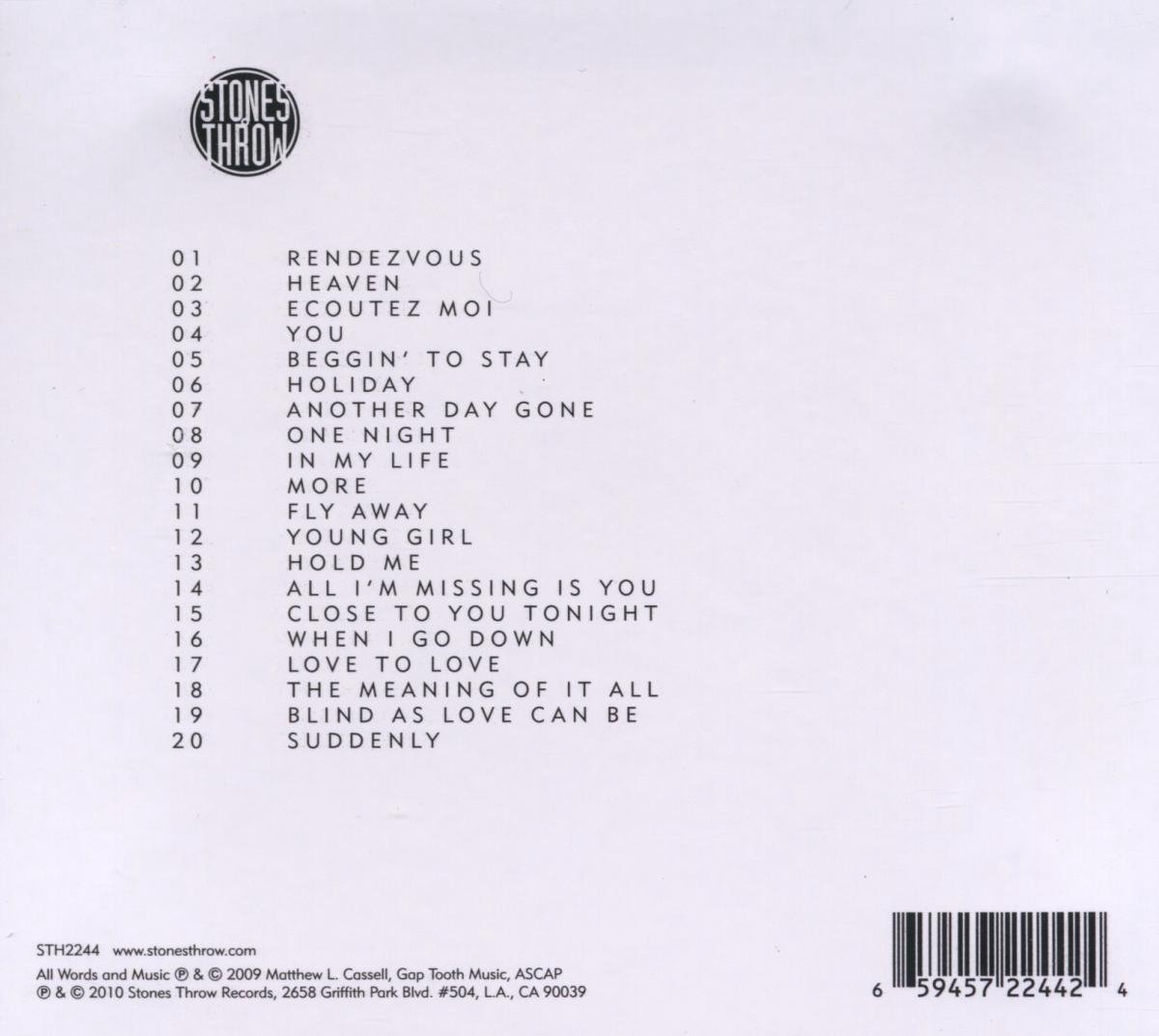 Matthew Larkin Cassell - Complete Works (CD), Matthew Larkin Cassell ...