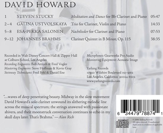 David Howard - David Howard (CD), David Howard | Muziek | bol