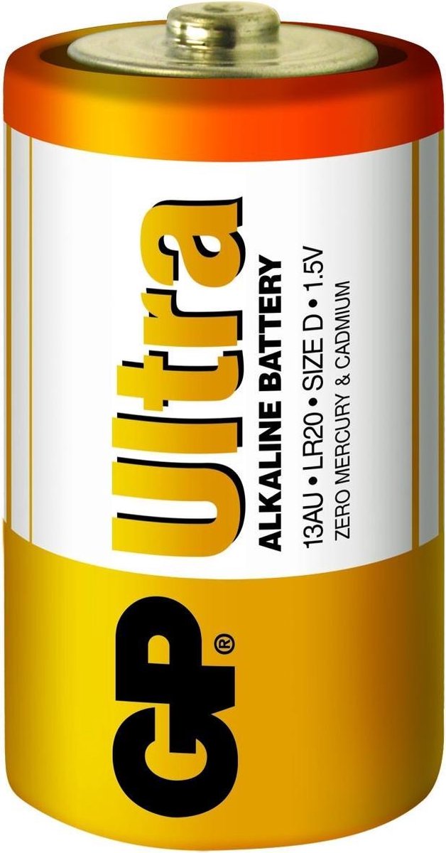 GP Batteries Ultra Alkaline D Single-use battery 1,5 V | bol