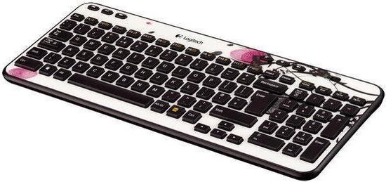 Logitech K360 NSEA Fingerprint Flowers | bol