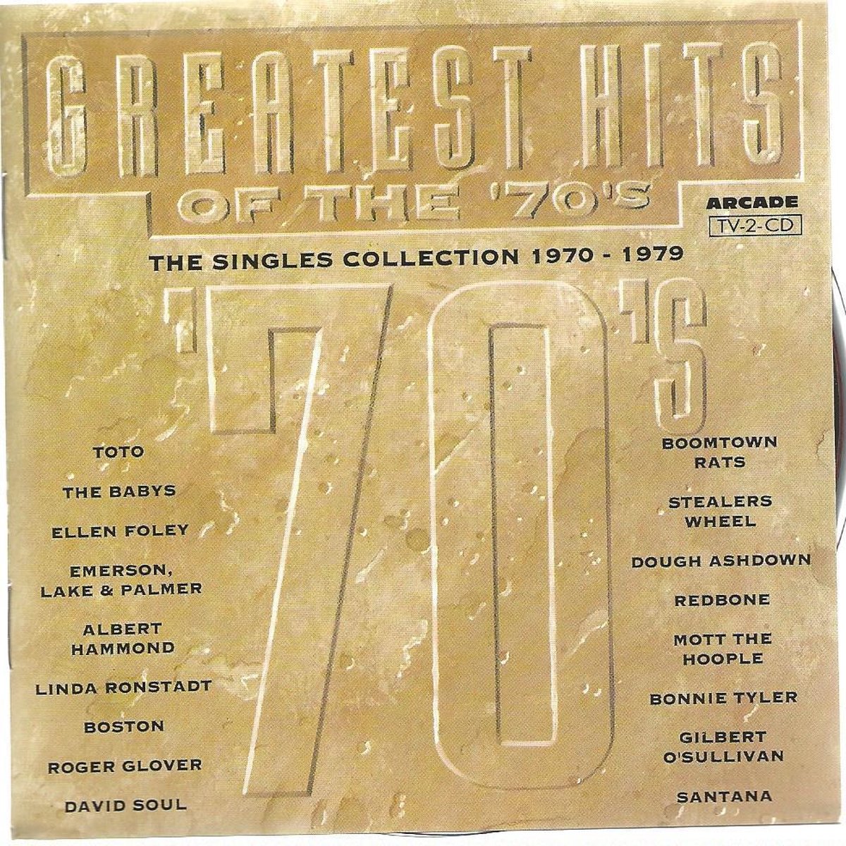 greatest hits of the 70's arcade singles collection, Various | CD ...