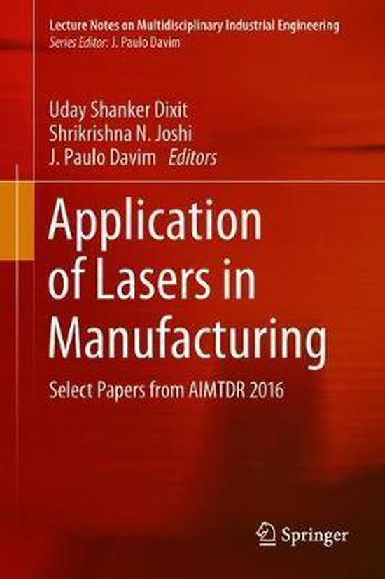 Lecture Notes On Multidisciplinary Industrial Engineering Application