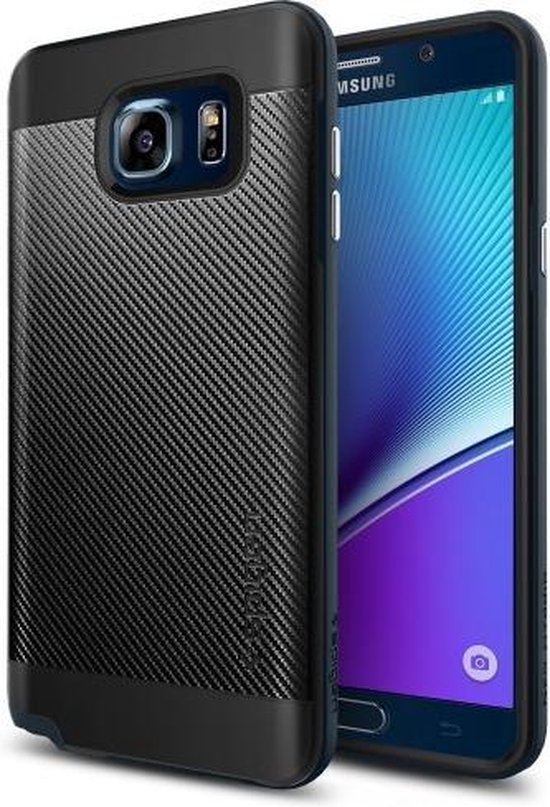 Spigen Neo Hybrid voor Samsung galaxy Note 5 Back Cover - Grijs | bol.com