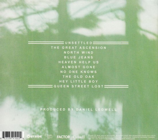 East, Justin Rutledge | CD (album) | Muziek | bol.com