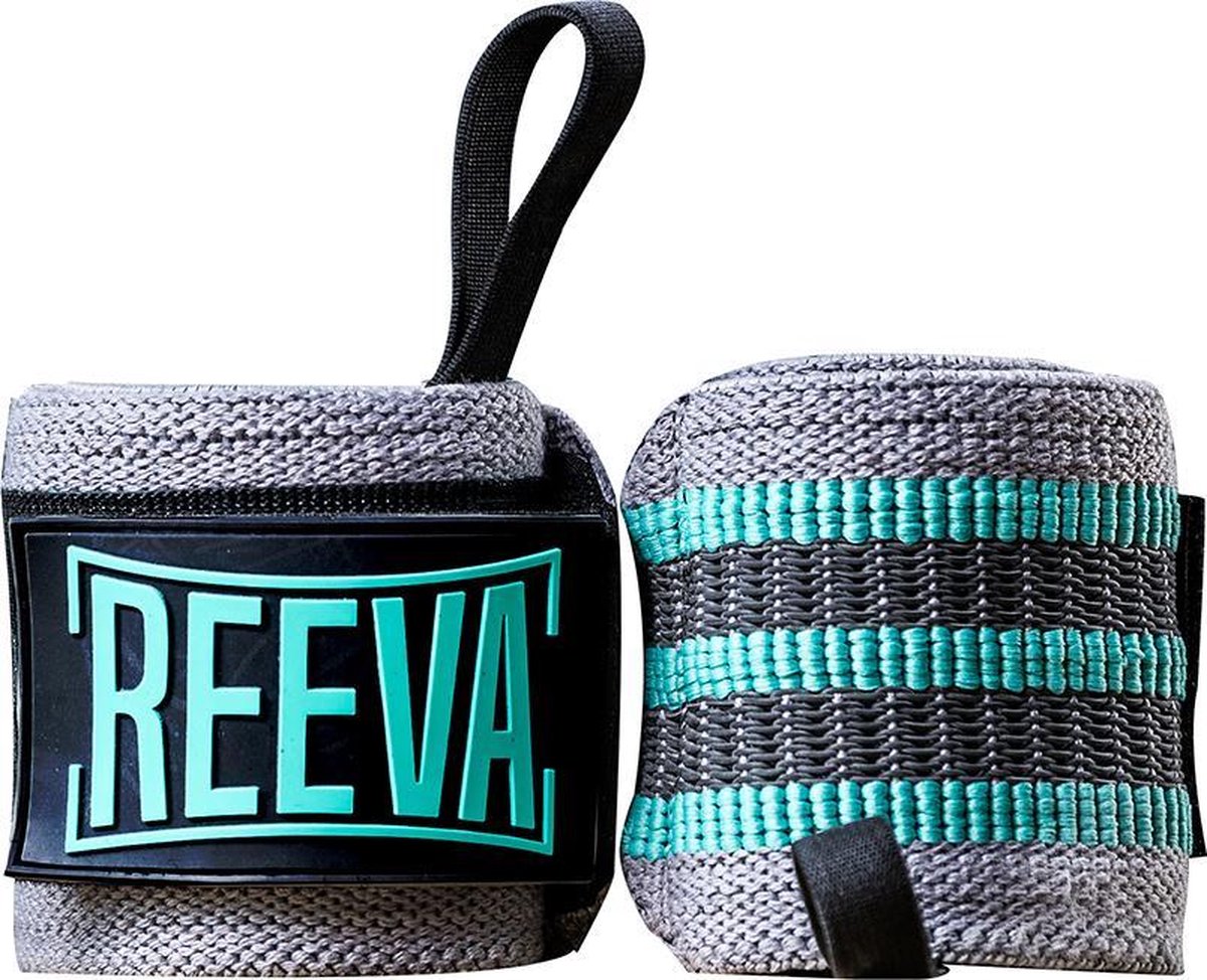 Reeva Wrist Wraps Blauw - Wrist Wraps geschikt voor Fitness, Crossfit ...