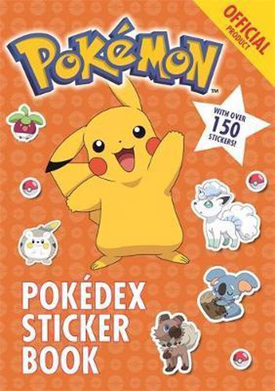 The Official Pokemon Pokedex Sticker Book, Pokémon | 9781408354773 ...